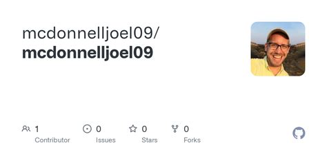 GitHub Mcdonnelljoel09 Mcdonnelljoel09