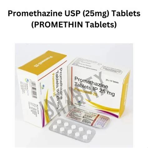 Promethazine Usp 25mg Tablets Promethin Tablets For Hospital At ₹ 65 Bottle In Surat
