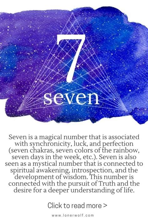 Symbolism Of Number 7