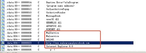 恶意代码分析实战实验lab 7 1变形恶意代码实验 Csdn博客