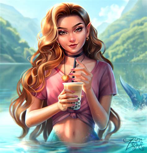 Mermaid By Zyari On Deviantart Mermaid By Zyari On Deviantart