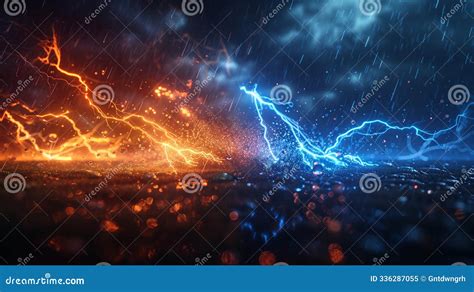 Versus Theme On American Football Stadium Background Sports Match Team