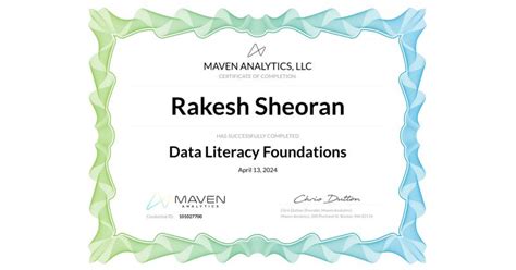 Rakesh Sheoran On Linkedin Data Literacy Foundations • Rakesh Sheoran