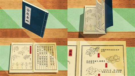插画古籍图书展示ae模板下载