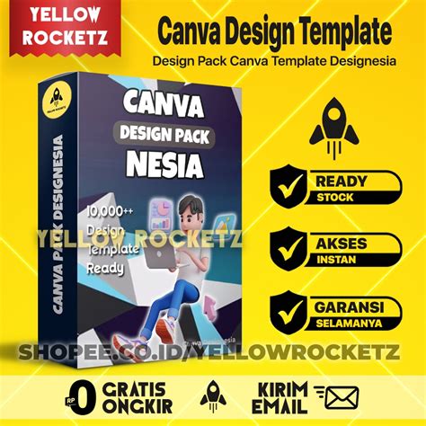 Jual 10 000 Cpack Designesia Template Template Design Cara Simpel Desain Promosi Sosmed