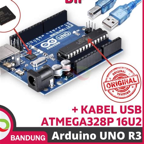 Jual UNO R DIP ATMEGA P ATMEGA U COMPATIBLE BOARD PLUS KABEL Shopee Indonesia