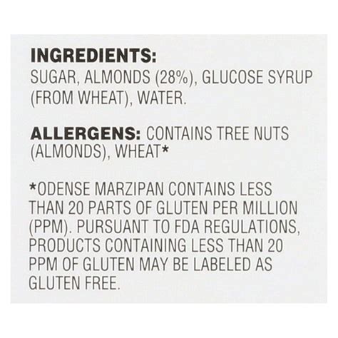 Odense Marzipan Roll 7oz 12 Pack Premium Quality Almond Paste Buy