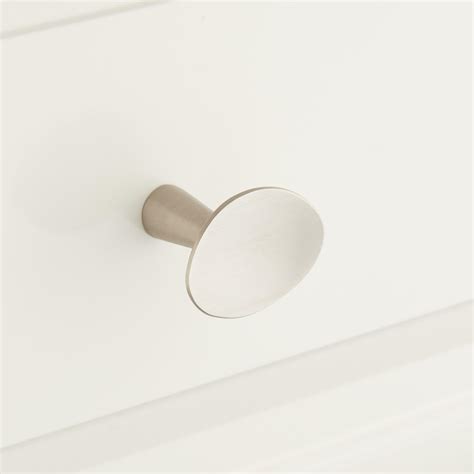 Ruedo Solid Brass Oval Cabinet Knob Signature Hardware
