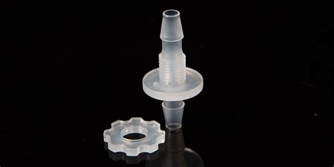 Runze Fluid Quick Plug Plastic Connector Equal Barbed Bulkhead Fitting