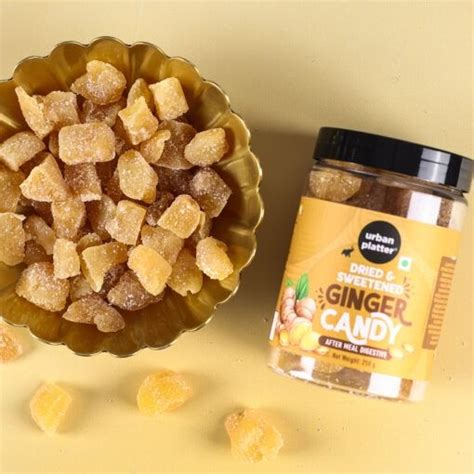 Urban Platter Dried Ginger Candy 250g Darazpk