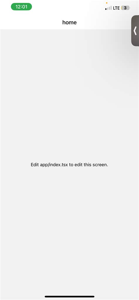 react native expo drawer component not showing up on certain iphones