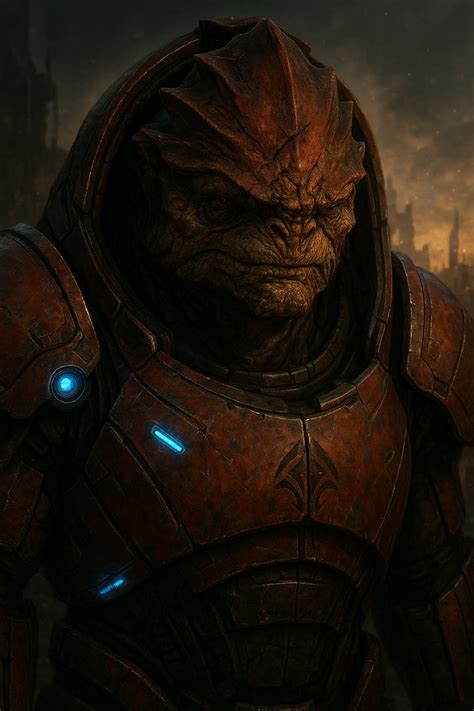 Wrex Mass Effect By Gordon87 On Deviantart