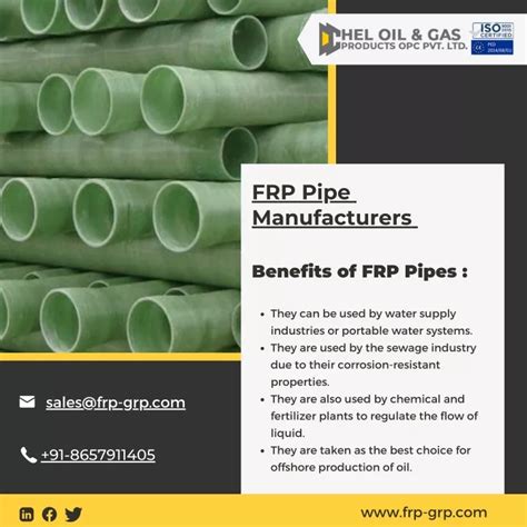 Ppt Frp Pipe Frp Sheet Grp Sheet D Chel Oil And Gas Powerpoint