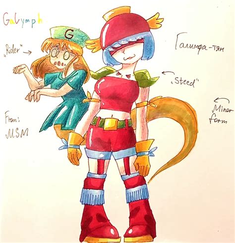 Galymph Minor Anime Style Gijinka Drawing Fandom