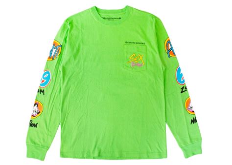 Chrome Hearts Matty Boy Sex Records Ls T Shirt Citrus