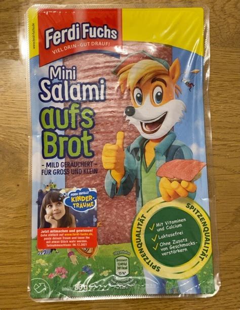 Ferdi Fuchs Mini Salami Kalorien At Henry Trethowan Blog