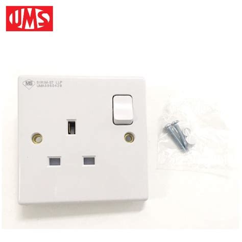 Ums 13a Switch Socket Outlet Wall Socket Switches Sirim Approved