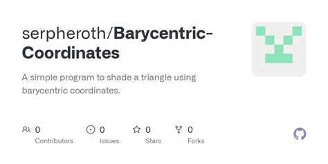 Github Serpherothbarycentric Coordinates A Simple Program To Shade