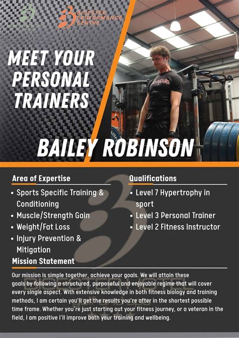 Bailey Robinson Bicester Health And Fitness