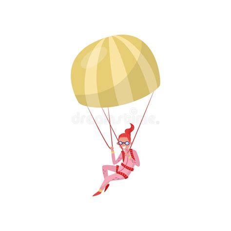 Parachuting Woman Stock Illustrations 552 Parachuting Woman Stock Illustrations Vectors