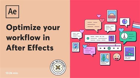 How To Optimize Your After Effects Workflow After Effects Blender