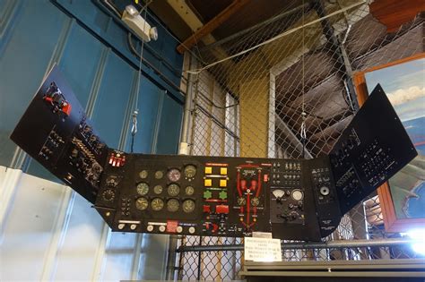 Instrument Panel From Modified K Ship Blimp At Moffett Field Historical