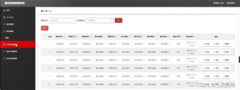 附源码 Python计算机毕业设计高校师资管理系统django（程序lw）python教师管理系统 Csdn博客