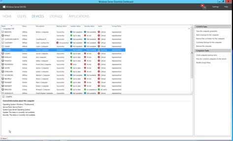 Problem With Windows Server Essentials Dashboard Software And Applications Spiceworks Community