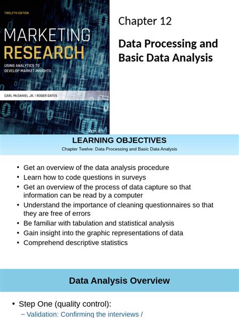Mark 302 Aa Summer 2022 Ch 12 Basic Data Analysis Moodle Pdf