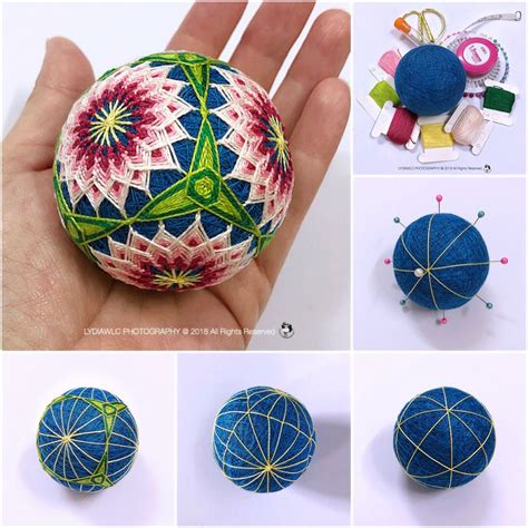 My First Temari Ball 🔵 Temari Patterns Handmade Teacher Ts