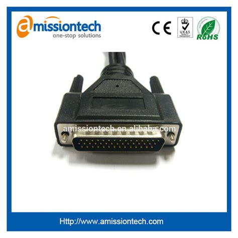 D Sub Overmould Db9 Db15 Db25 Cable Assembly With Ul Ce And Iso9001 In