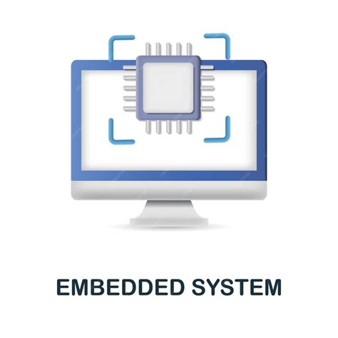 Premium Vector Embedded System Icon 3d Illustration From Digitalization Collection Creative