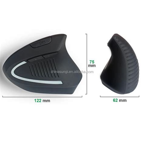 Sungi Ergonomic Vertical Mouse Wireless And Rechargeable