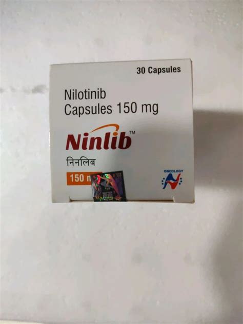Ninlib 150mg Capsules At ₹ 1400box Tasigna Capsule In Krishna Id