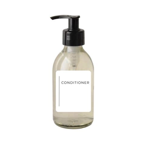 Conditioner Label At Joanne Tindall Blog