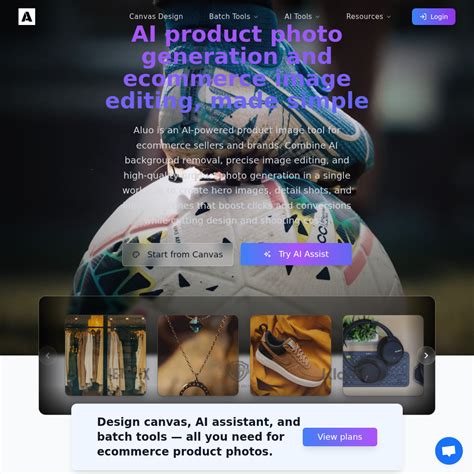 Aluo Ai Aluo Ai产品图像生成与编辑工具