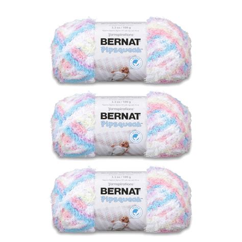 Bernat Pipsqueak Sittin Pretty Yarn 3 Pack Of 100g35oz Polyester