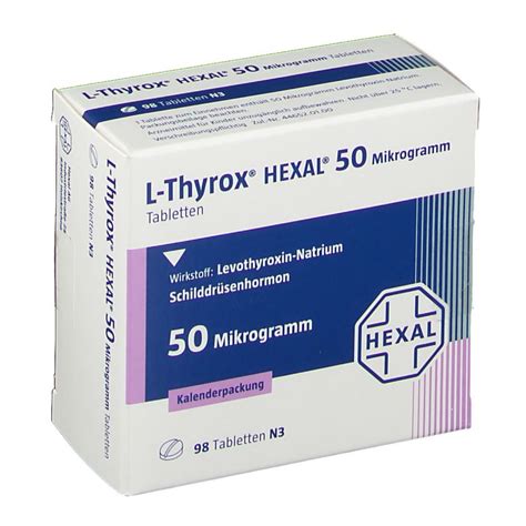 L Thyrox® Hexal® 50 µg 98 St Shop