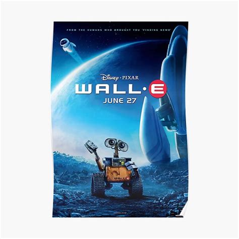 Wall E Poster For Sale By Jenniembarger Redbubble