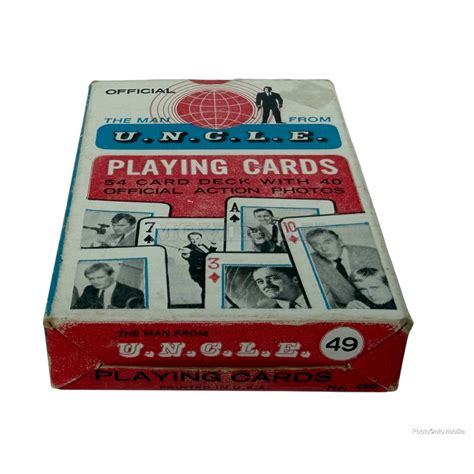 Man From Uncle Playing Cards Moviebilia