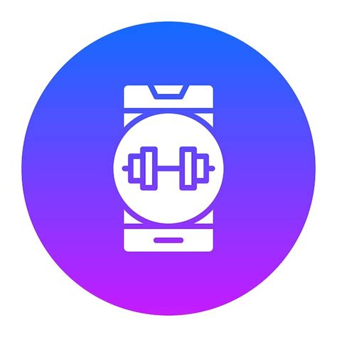 Premium Vector Online Gym Vector Illustration