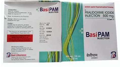 Pralidoxime Iodide Injection Neopam Injection Latest Price