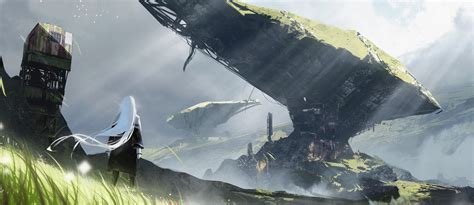 Asteroid Ill Iz Asteroid Ill Original Absurdres Highres Abandoned Arms At Sides Black