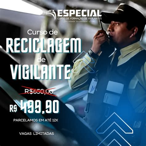 Especial Curso De Formação De Vigilante Recife Pe