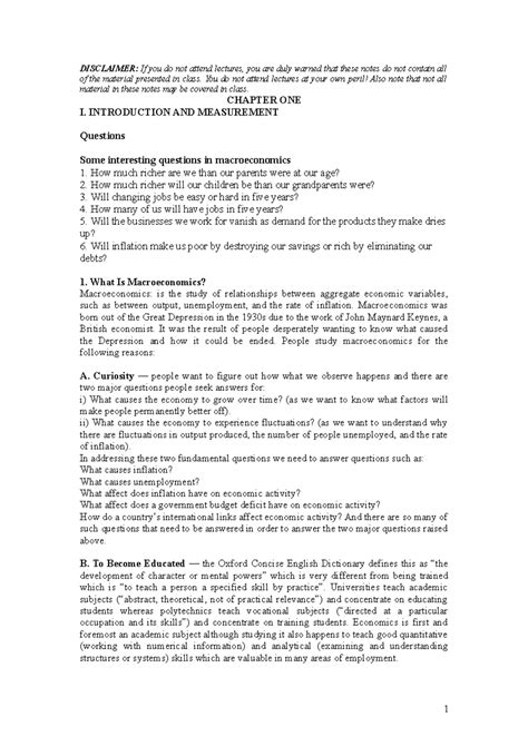 Macroeconomics For Ac Fn Main Addis Ababa University College Of