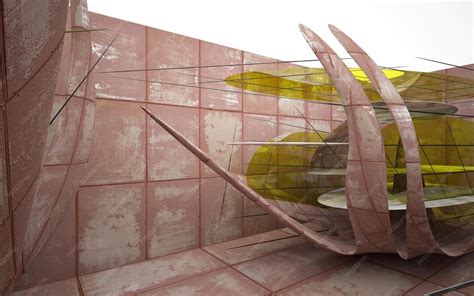 Vista De Un Edificio Con Una Gran Estructura Metálica Y Una Gran Estructura Metálica Con Un Gran