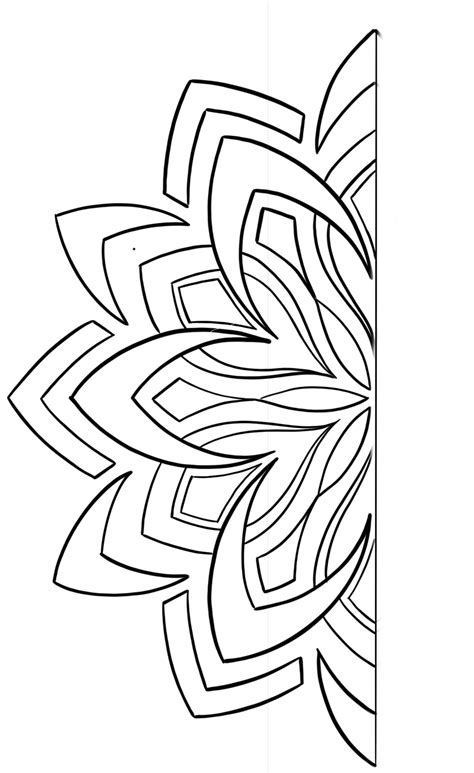 Geometric Mandala Tattoo Design