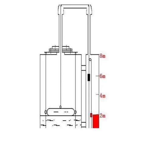 Liquid Level Tank Float And Board Industrial Water Tank Level Indicator