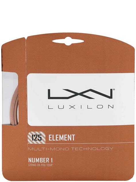 Luxilon Element 125 Bronze Tenniszon