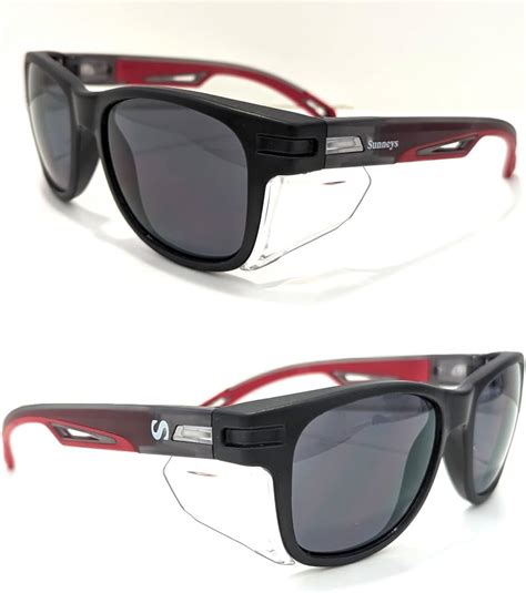 Sunneys Blitz Creek Safety Glasses And Side Shields Sunglasses Ansi